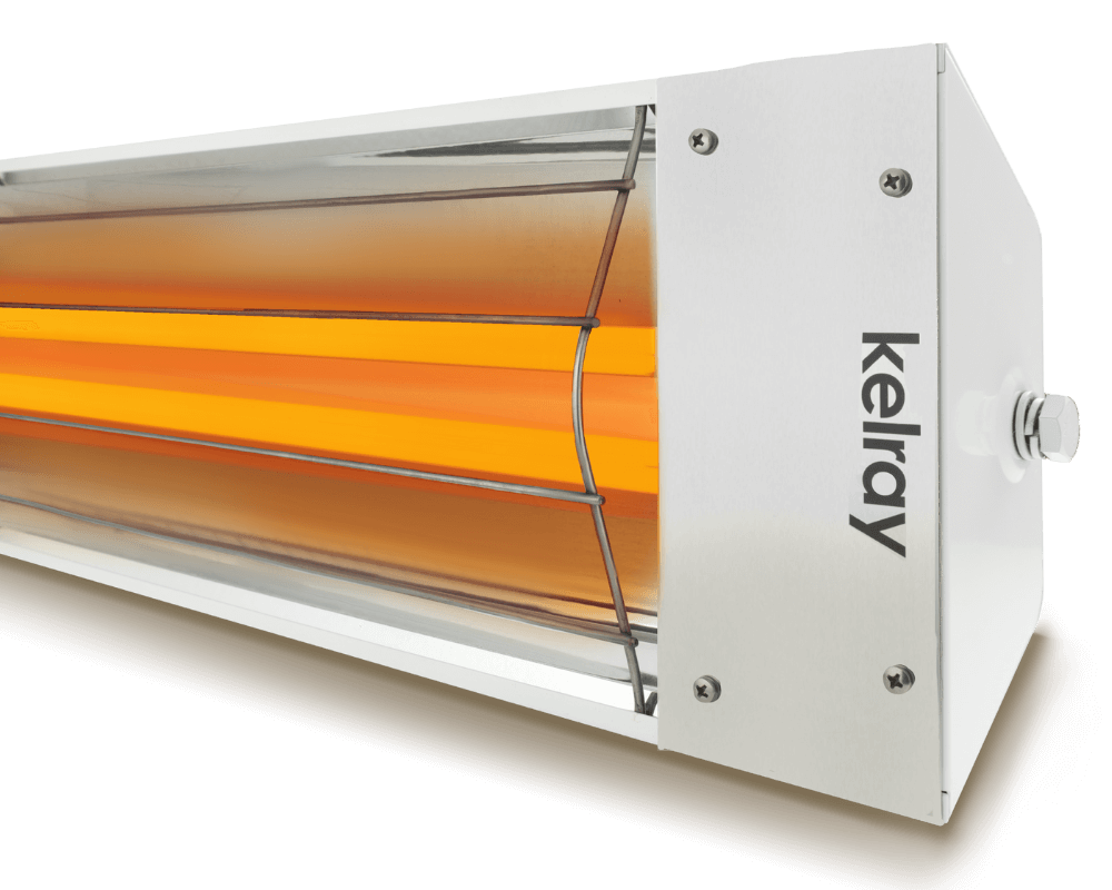 Commercial Outdoor Infrared Patio Heaters for Restaurants | Kelray Heating